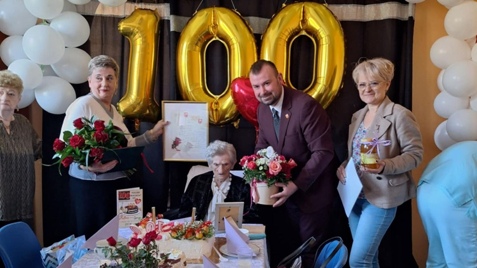 Setne urodziny Pani Zofii Kowalik – wyjątkowy jubileusz w Krajence